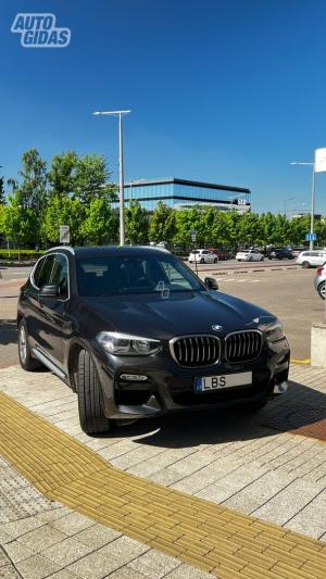 Black BMW X3 2018 in Vilnius, with an engine capacity of 2.00 L and mileage of 168 thousand km for 25500 €, photo  on AUTOMOTO.COM.LV