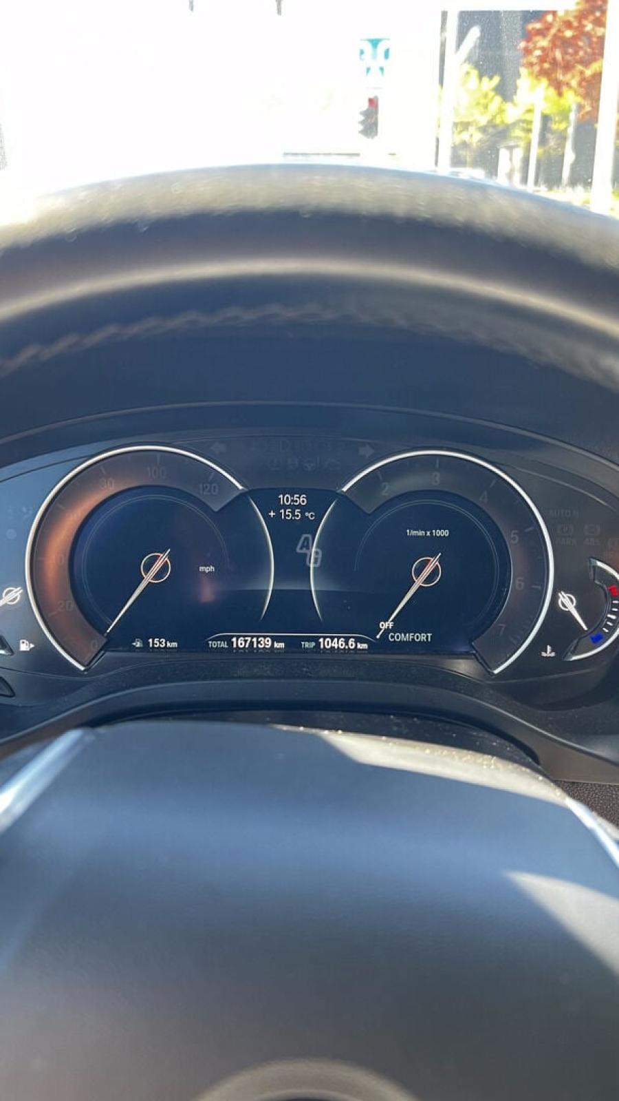 Black BMW X3 2018 in Vilnius, with an engine capacity of 2.00 L and mileage of 168 thousand km for 25500 €, photo 4 on AUTOMOTO.COM.LV