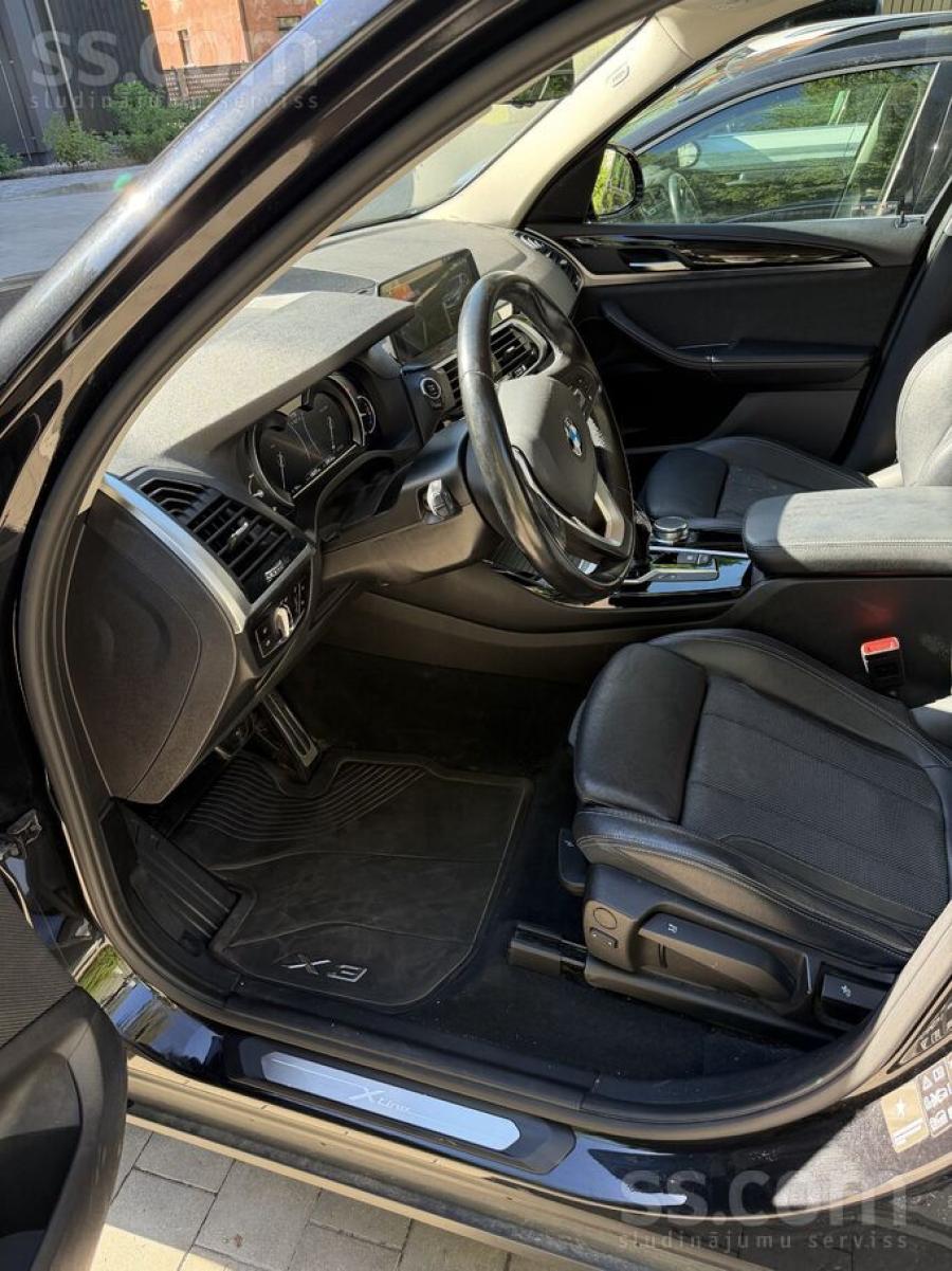 Melns BMW X3 2018 Rīga, ar dzinēja tilpumu 2.00 L un nobraukumu 138 tūkst. km par 25500 €, foto 6 vietnē AUTOMOTO.COM.LV