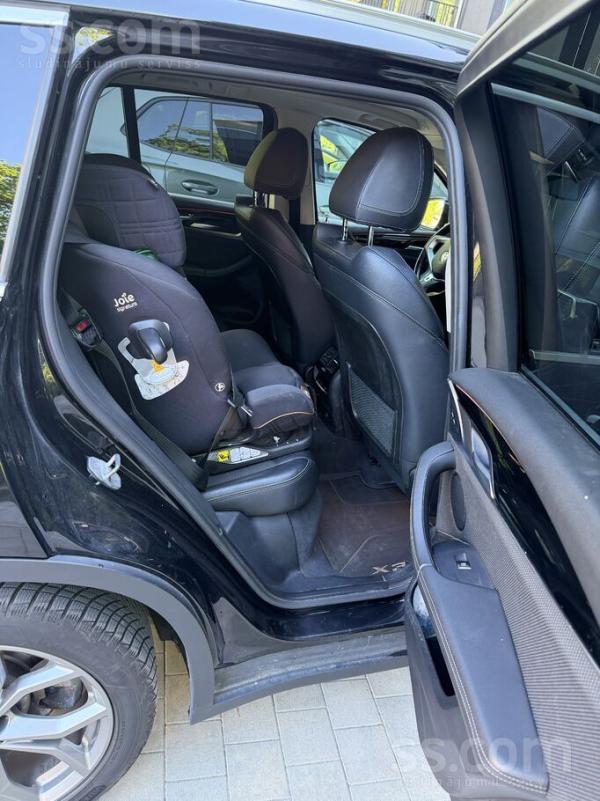 Melns BMW X3 2018 Rīga, ar dzinēja tilpumu 2.00 L un nobraukumu 138 tūkst. km par 25500 €, foto 8 vietnē AUTOMOTO.COM.LV