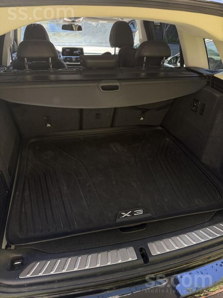 Melns BMW X3 2018 Rīga, ar dzinēja tilpumu 2.00 L un nobraukumu 138 tūkst. km par 25500 €, foto 10 vietnē AUTOMOTO.COM.LV