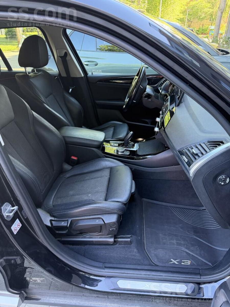 Melns BMW X3 2018 Rīga, ar dzinēja tilpumu 2.00 L un nobraukumu 138 tūkst. km par 25500 €, foto 14 vietnē AUTOMOTO.COM.LV