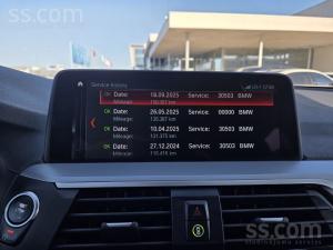 Black BMW X3 2018 in Riga, with an engine capacity of 2.00 L and mileage of 159 thousand km for 22390 €, photo 17 on AUTOMOTO.COM.LV