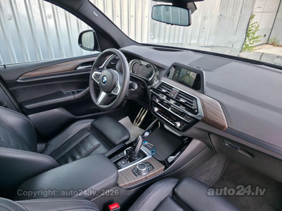 Melns BMW X3 2018 Tallina, ar dzinēja tilpumu 2.00 L un nobraukumu 229 tūkst. km par 22500 €, foto 14 vietnē AUTOMOTO.COM.LV