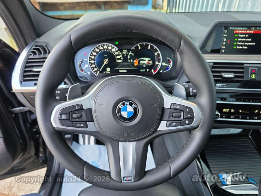 Melns BMW X3 2018 Tallina, ar dzinēja tilpumu 2.00 L un nobraukumu 229 tūkst. km par 22500 €, foto 16 vietnē AUTOMOTO.COM.LV
