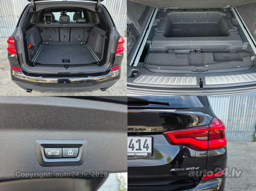 Melns BMW X3 2018 Tallina, ar dzinēja tilpumu 2.00 L un nobraukumu 229 tūkst. km par 22500 €, foto 27 vietnē AUTOMOTO.COM.LV