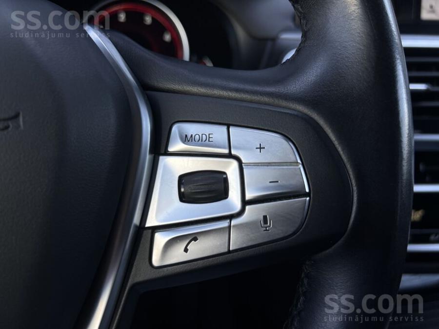 Black BMW X3 2018 in Limbazi, with an engine capacity of 2.00 L and mileage of 202 thousand km for 21950 €, photo 24 on AUTOMOTO.COM.LV