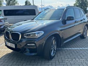 Black BMW X3 2018 in Riga, with an engine capacity of 2.00 L and mileage of 120 thousand km for 25250 €, photo  on AUTOMOTO.COM.LV