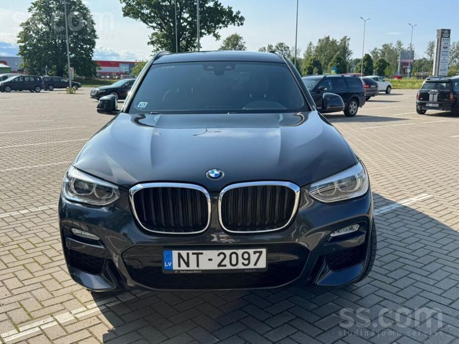 Melns BMW X3 2018 Rīga, ar dzinēja tilpumu 2.00 L un nobraukumu 120 tūkst. km par 25250 €, foto 5 vietnē AUTOMOTO.COM.LV