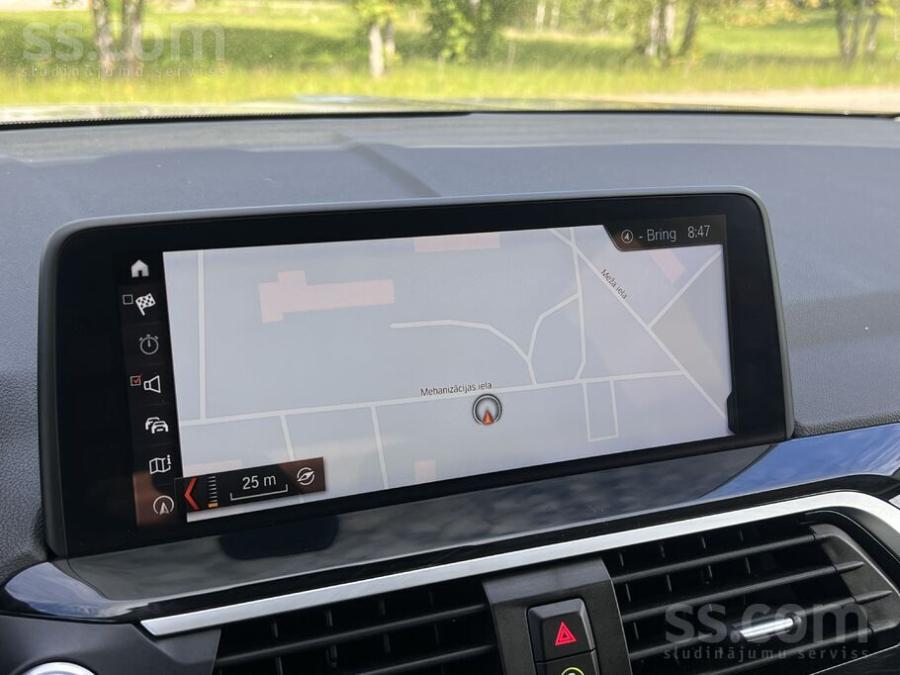 Черный БМВ Х3 2018 в Лимбажи, объемом двигателя 2.00 л и пробегом 202 тыс. км за 21950 €, фото 17 на AUTOMOTO.COM.LV
