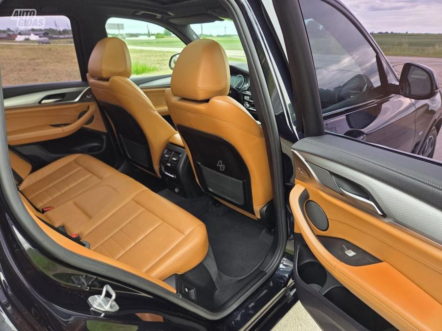Melns BMW X3 2018 Kauņa, ar dzinēja tilpumu 2.00 L un nobraukumu 252 tūkst. km par 22500 €, foto 12 vietnē AUTOMOTO.COM.LV
