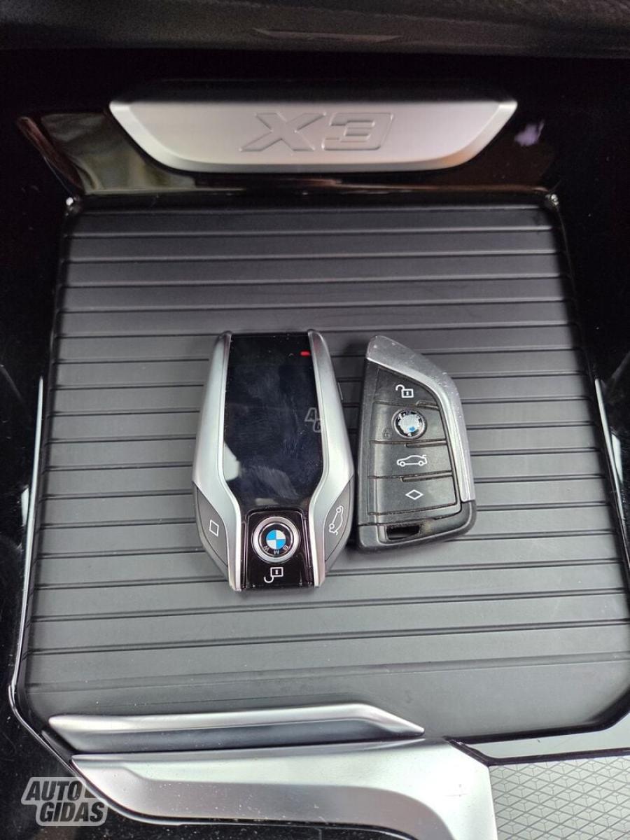 Melns BMW X3 2018 Kauņa, ar dzinēja tilpumu 2.00 L un nobraukumu 252 tūkst. km par 22500 €, foto 26 vietnē AUTOMOTO.COM.LV