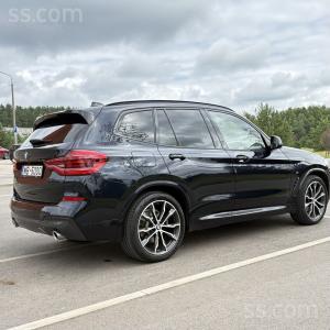 Black BMW X3 2018 in Daugavpils, with an engine capacity of 2.00 L and mileage of 225 thousand km for 23500 €, photo 6 on AUTOMOTO.COM.LV