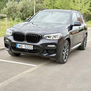 Black BMW X3 2018 in Daugavpils, with an engine capacity of 2.00 L and mileage of 225 thousand km for 23500 €, photo 7 on AUTOMOTO.COM.LV
