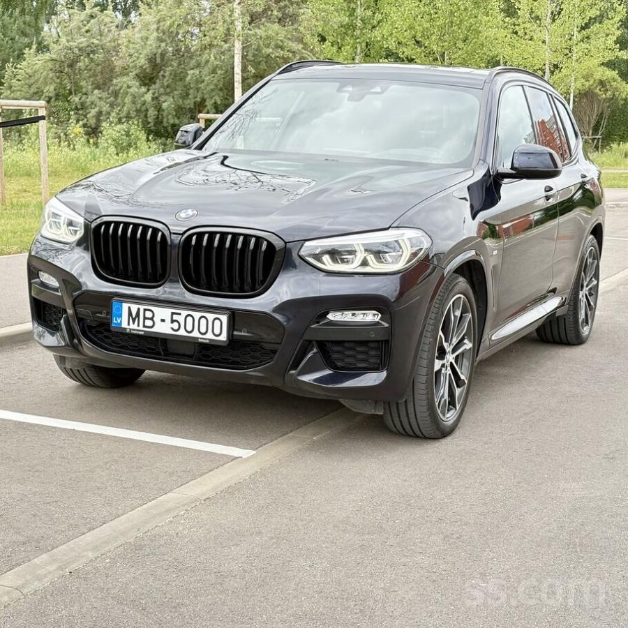 Black BMW X3 2018 in Daugavpils, with an engine capacity of 2.00 L and mileage of 225 thousand km for 23500 €, photo 7 on AUTOMOTO.COM.LV
