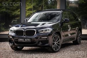 Black BMW X3 2018 in Jelgava, with an engine capacity of 2.00 L and mileage of 206 thousand km for 22900 €, photo  on AUTOMOTO.COM.LV