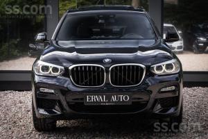 Black BMW X3 2018 in Jelgava, with an engine capacity of 2.00 L and mileage of 206 thousand km for 22900 €, photo 3 on AUTOMOTO.COM.LV