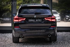 Black BMW X3 2018 in Jelgava, with an engine capacity of 2.00 L and mileage of 206 thousand km for 22900 €, photo 6 on AUTOMOTO.COM.LV
