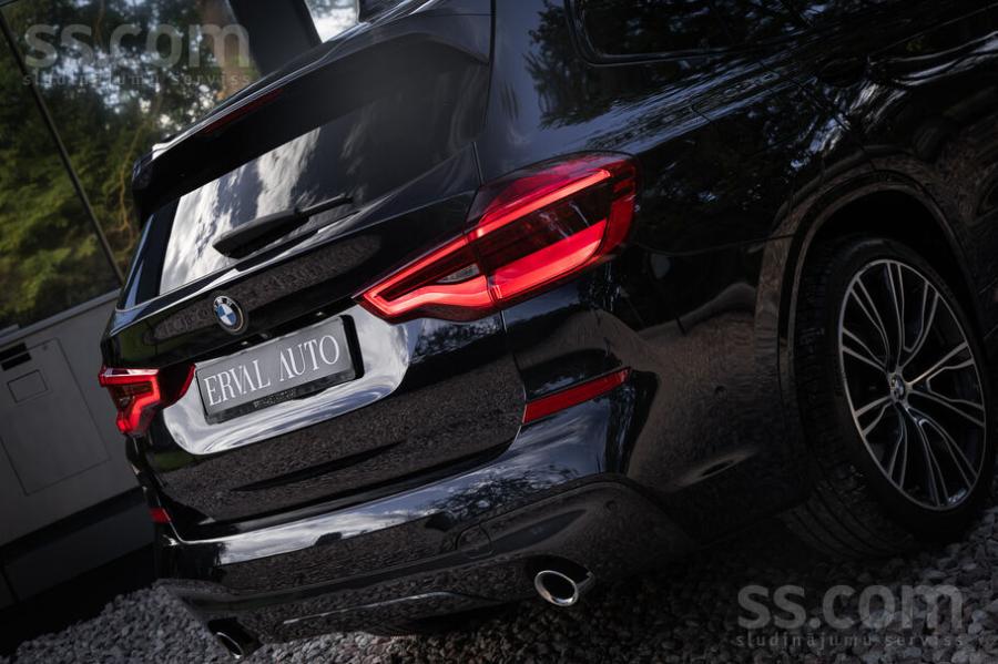 Black BMW X3 2018 in Jelgava, with an engine capacity of 2.00 L and mileage of 206 thousand km for 22900 €, photo 8 on AUTOMOTO.COM.LV