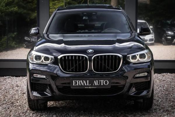 Black BMW X3 2018 in Jelgava, with an engine capacity of 2.00 L and mileage of 206 thousand km for 22900 €, photo 2 on AUTOMOTO.COM.LV