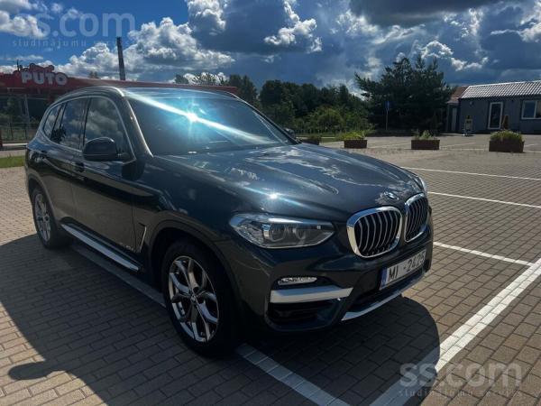 Melns BMW X3 2018 Rīga, ar dzinēja tilpumu 2.00 L un nobraukumu 207 tūkst. km par 23500 €, foto 1 vietnē AUTOMOTO.COM.LV