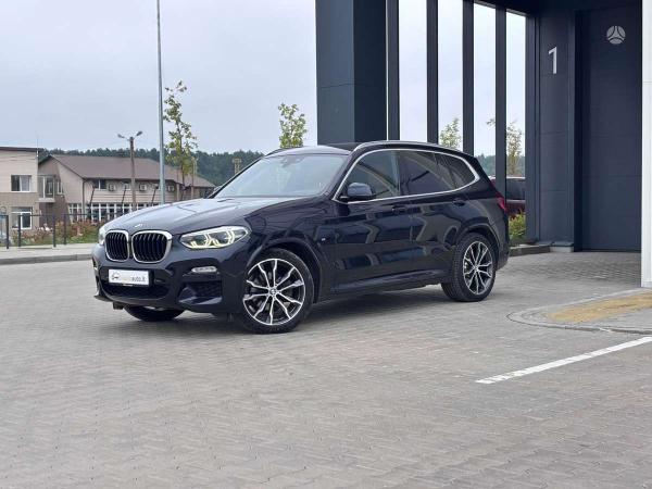 Black BMW X3 2018 in Vilnius, with an engine capacity of 2.00 L and mileage of 168 thousand km for 24850 €, photo 1 on AUTOMOTO.COM.LV