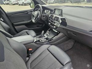 Black BMW X3 2018 in Panevezys, with an engine capacity of 2.00 L and mileage of 185 thousand km for 19200 €, photo 12 on AUTOMOTO.COM.LV