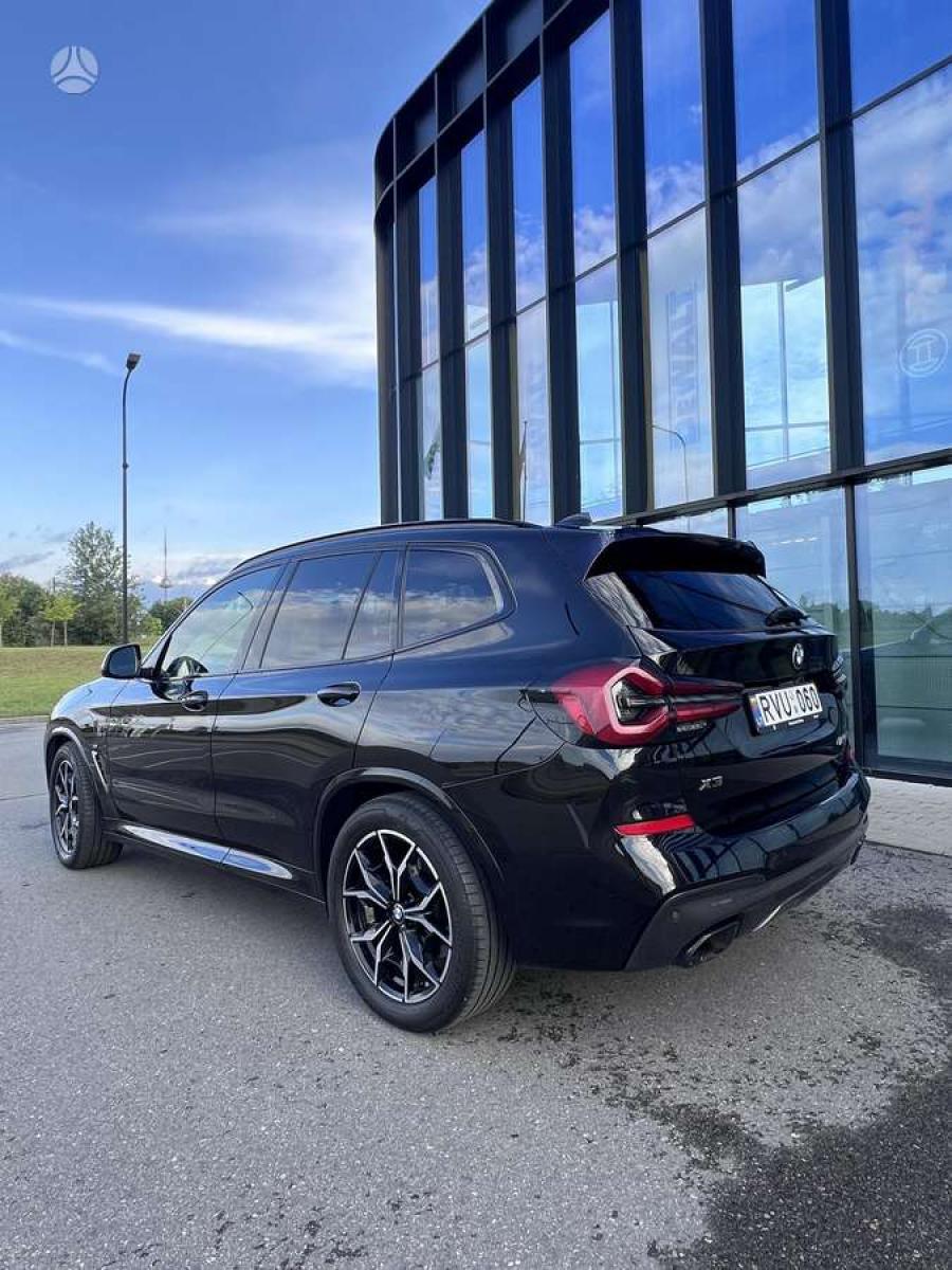 Melns BMW X3 2018 Viļņa, ar dzinēja tilpumu 3.00 L un nobraukumu 110 tūkst. km par 27500 €, foto 5 vietnē AUTOMOTO.COM.LV