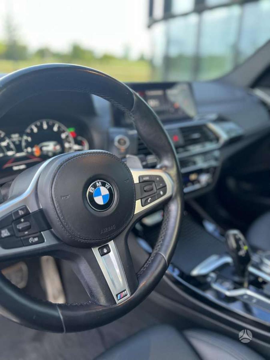 Melns BMW X3 2018 Viļņa, ar dzinēja tilpumu 3.00 L un nobraukumu 110 tūkst. km par 27500 €, foto 10 vietnē AUTOMOTO.COM.LV
