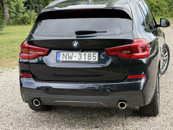 Melns BMW X3 2018 Jūrmala, ar dzinēja tilpumu 3.00 L un nobraukumu 0 tūkst. km par 23950 €, foto 9 vietnē AUTOMOTO.COM.LV