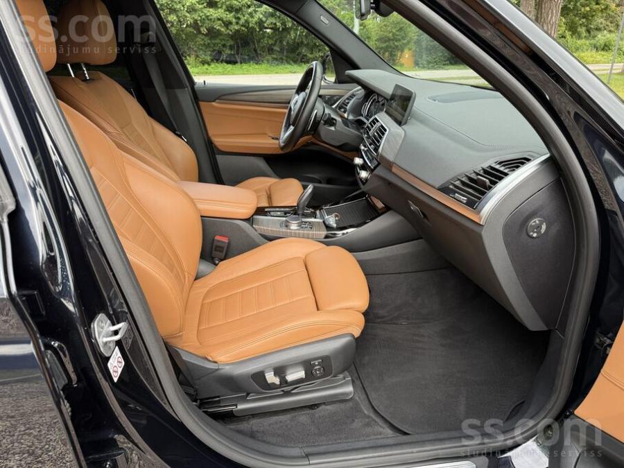 Melns BMW X3 2018 Jūrmala, ar dzinēja tilpumu 3.00 L un nobraukumu 0 tūkst. km par 23950 €, foto 20 vietnē AUTOMOTO.COM.LV