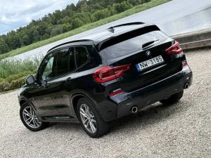 Black BMW X3 2018 in Jurmala, with an engine capacity of 3.00 L and mileage of 230 thousand km for 23950 €, photo 16 on AUTOMOTO.COM.LV