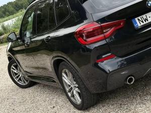 Black BMW X3 2018 in Jurmala, with an engine capacity of 3.00 L and mileage of 230 thousand km for 23950 €, photo 18 on AUTOMOTO.COM.LV