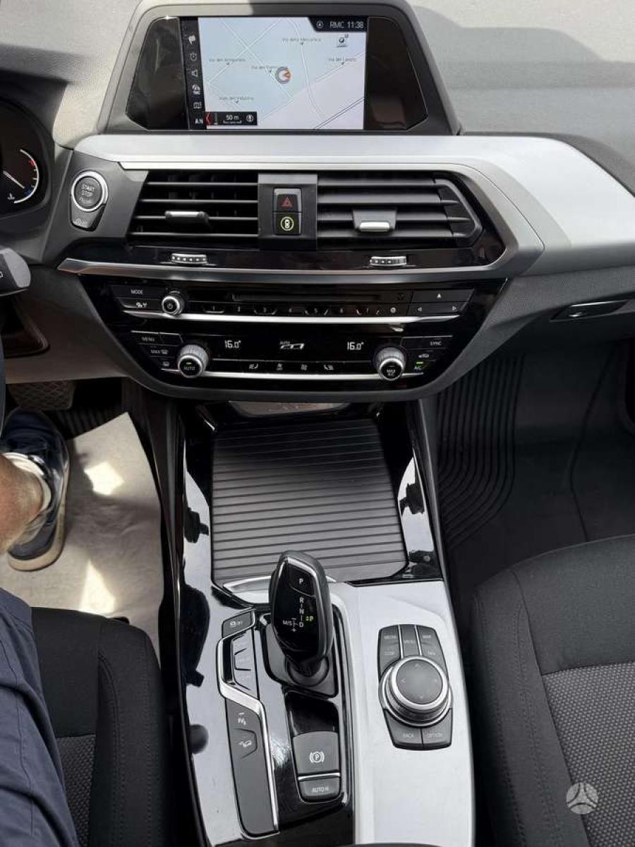 Black BMW X3 2018 in Siauliai, with an engine capacity of 2.00 L and mileage of 185 thousand km for 16900 €, photo 14 on AUTOMOTO.COM.LV