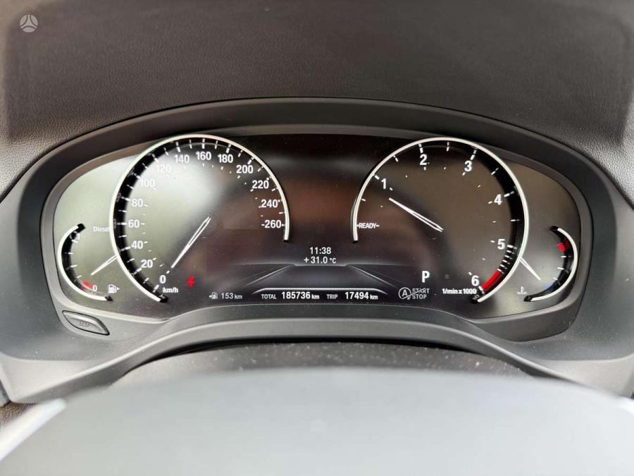 Black BMW X3 2018 in Siauliai, with an engine capacity of 2.00 L and mileage of 185 thousand km for 16900 €, photo 18 on AUTOMOTO.COM.LV