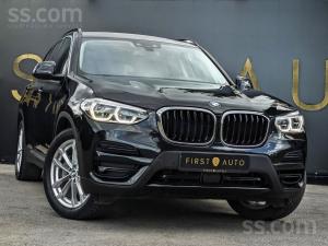 Black BMW X3 2018 in Tukums, with an engine capacity of 3.00 L and mileage of 130 thousand km for 25990 €, photo  on AUTOMOTO.COM.LV