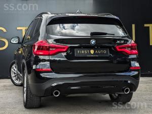 Melns BMW X3 2018 Tukums, ar dzinēja tilpumu 3.00 L un nobraukumu 130 tūkst. km par 25990 €, foto 4 vietnē AUTOMOTO.COM.LV
