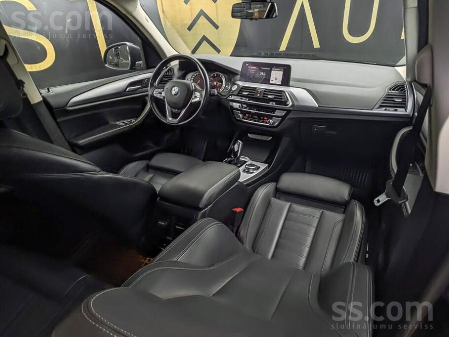 Melns BMW X3 2018 Tukums, ar dzinēja tilpumu 3.00 L un nobraukumu 130 tūkst. km par 25990 €, foto 6 vietnē AUTOMOTO.COM.LV