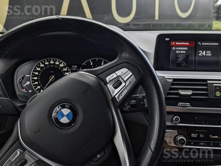 Melns BMW X3 2018 Tukums, ar dzinēja tilpumu 3.00 L un nobraukumu 130 tūkst. km par 25990 €, foto 19 vietnē AUTOMOTO.COM.LV
