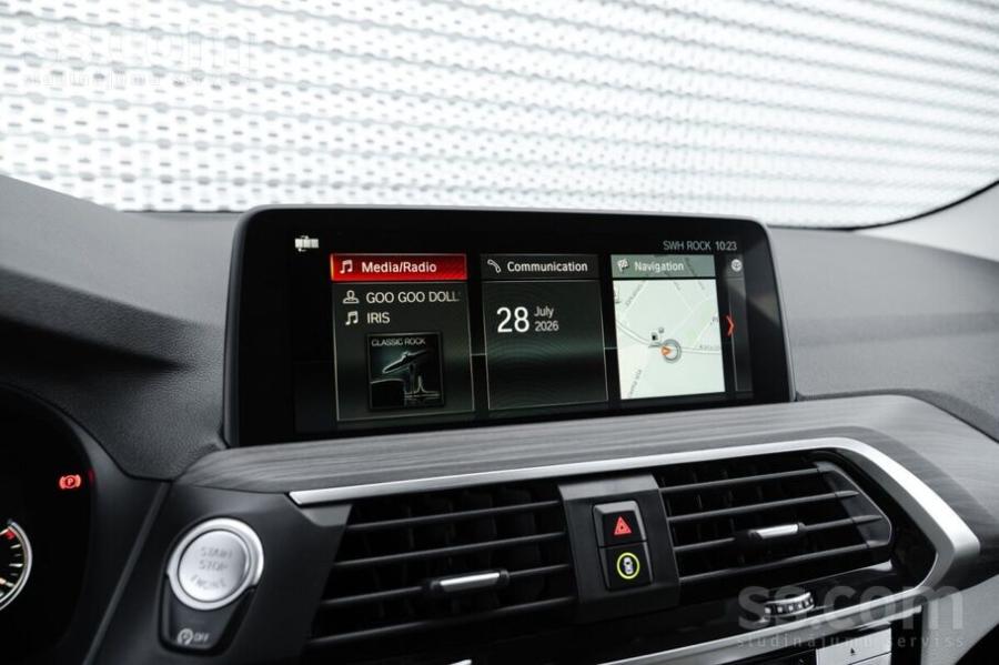 Melns BMW X3 2018 Rīga, ar dzinēja tilpumu 2.00 L un nobraukumu 146 tūkst. km par 27100 €, foto 23 vietnē AUTOMOTO.COM.LV
