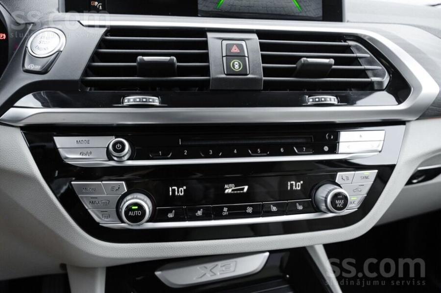 Melns BMW X3 2018 Rīga, ar dzinēja tilpumu 2.00 L un nobraukumu 146 tūkst. km par 27100 €, foto 29 vietnē AUTOMOTO.COM.LV
