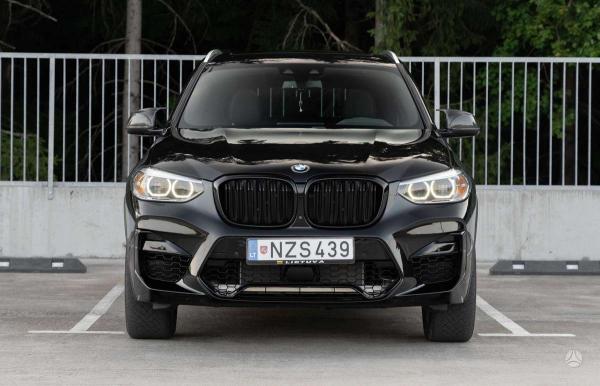 Black BMW X3 2018 in Vilnius, with an engine capacity of 2.00 L and mileage of 134 thousand km for 24700 €, photo 2 on AUTOMOTO.COM.LV