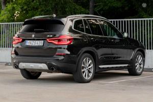 Black BMW X3 2018 in Vilnius, with an engine capacity of 2.00 L and mileage of 134 thousand km for 24700 €, photo 9 on AUTOMOTO.COM.LV