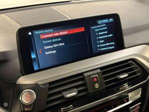 Black BMW X3 2018 in Marijampole, with an engine capacity of 2.99 L and mileage of 274 thousand km for 22350 €, photo 5 on AUTOMOTO.COM.LV