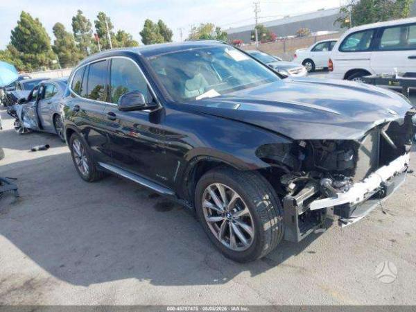 Melns BMW X3 2018 Klaipėda, ar dzinēja tilpumu 0.00 L un nobraukumu 68 tūkst. km par 9800 €, foto 1 vietnē AUTOMOTO.COM.LV