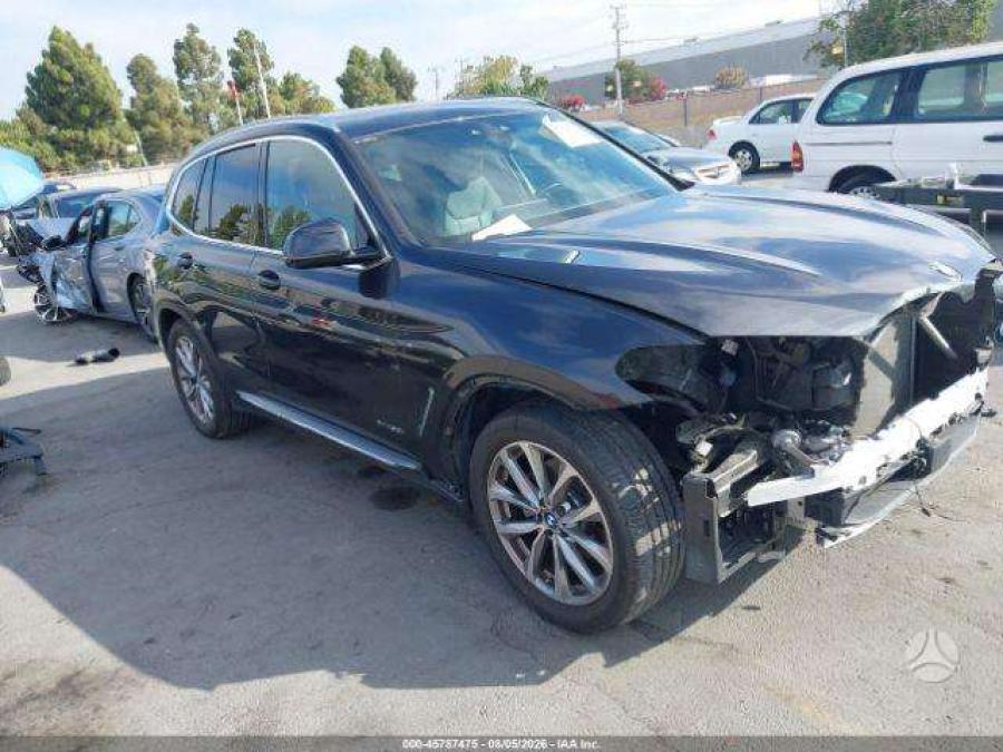 Black BMW X3 2018 in Klaipeda, with an engine capacity of 0.00 L and mileage of 68 thousand km for 9800 €, photo 1 on AUTOMOTO.COM.LV