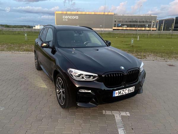 Melns BMW X3 2018 Viļņa, ar dzinēja tilpumu 3.00 L un nobraukumu 92 tūkst. km par 32500 €, foto 1 vietnē AUTOMOTO.COM.LV