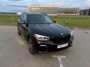 Black BMW X3 2018 in Vilnius, with an engine capacity of 3.00 L and mileage of 92 thousand km for 32500 €, photo  on AUTOMOTO.COM.LV