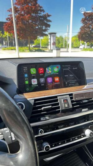 Black BMW X3 2018 in Vilnius, with an engine capacity of 2.00 L and mileage of 168 thousand km for 23900 €, photo 6 on AUTOMOTO.COM.LV