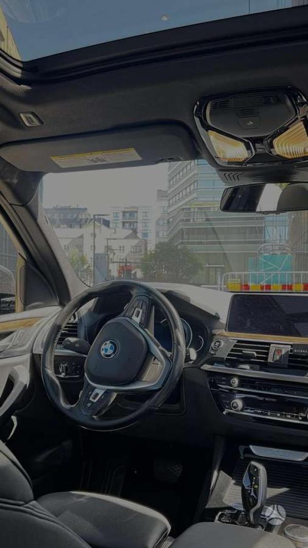 Melns BMW X3 2018 Viļņa, ar dzinēja tilpumu 2.00 L un nobraukumu 168 tūkst. km par 23900 €, foto 6 vietnē AUTOMOTO.COM.LV